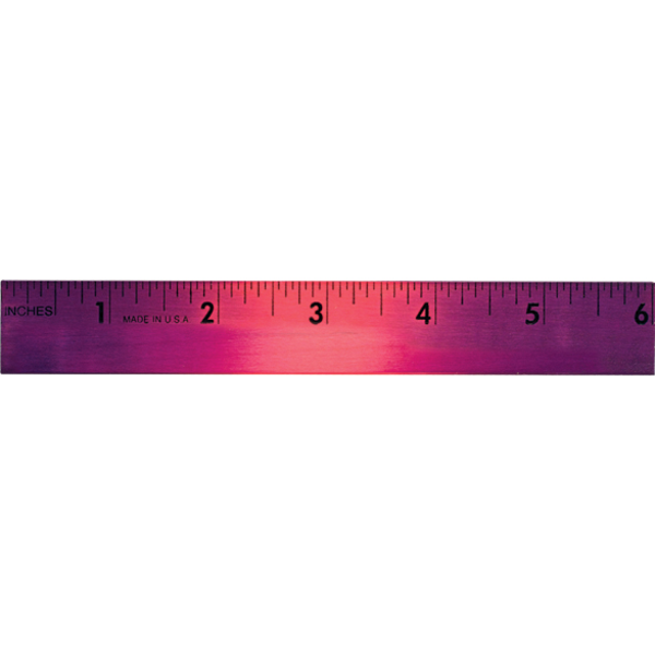 Mood Color Changing Ruler, 6" | Health Promotions Now