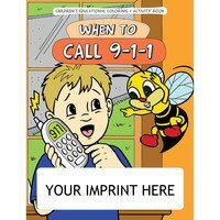 When to Call 911 Coloring & Activity Book | Foremost Promotions