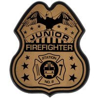 Junior Firefighter Badge, Direct Print | Foremost Promotions