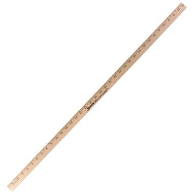 Natural Finish Heavy Duty Yardstick | Promotions Now