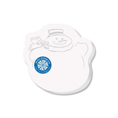 Post-it® Custom Printed Die-Cut Notes - Snowman Shape | Health ...