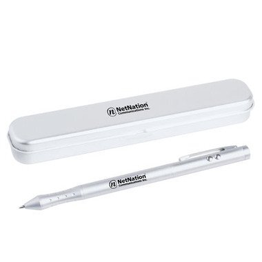 Laser/Flashlight 4-in-1 Pen | Foremost Promotions