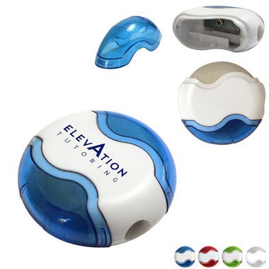 Round Pencil Sharpener Eraser Combo | Promotions Now
