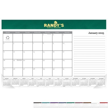 Desk Pad Calendar, 11" x 17" | Promotions Now