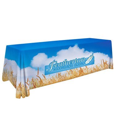 Standard Table Throw, 8' - Full Color Full Bleed | Promotions Now