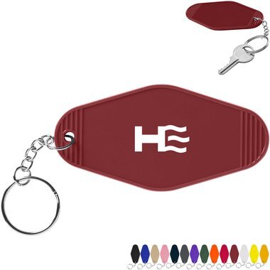 Retro Recycled ABS Motel Key Tag | Promotions Now