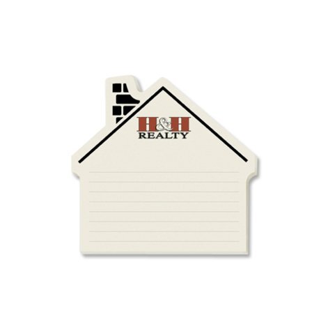Post-it® Custom Printed Die-Cut Notes - House Left Shape | Promotions Now