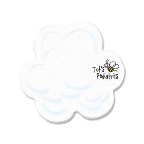 Post-it® XL Custom Printed Die-Cut Notes - Cloud Shape | Promotions Now