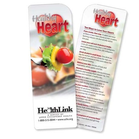 Healthy Heart Bookmark | Health Promotions Now