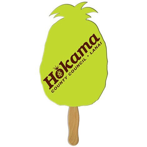 Pineapple Hand Fan | Health Promotions Now