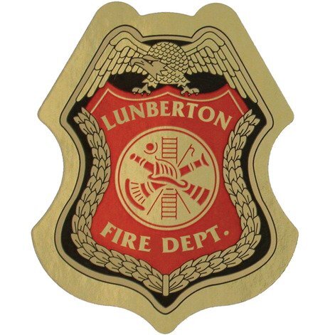 Junior Firefighter Foil Sticker Badge, Custom | Foremost Promotions