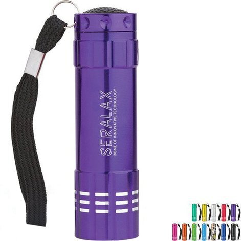 Renegade Aluminum Flashlight 9 LED | Promotions Now
