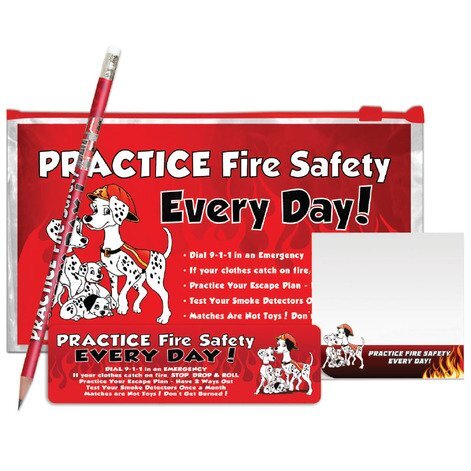 Practice Fire Safety Every Day Dalmatian School Kit | Foremost Promotions