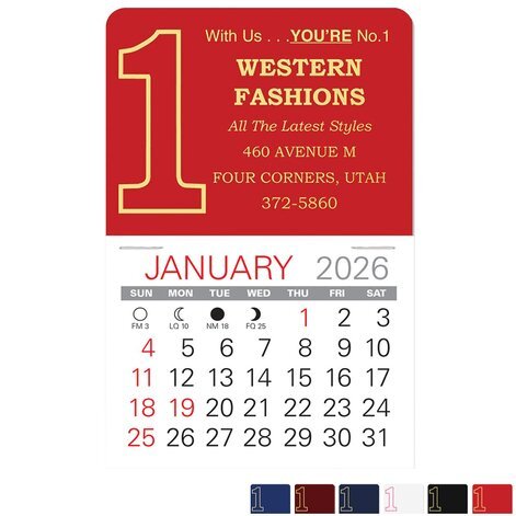 Number One Value Stick™ Calendar | Promotions Now