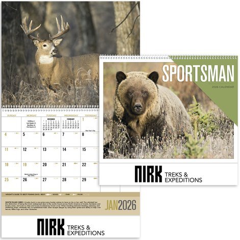 Sportsman Wall Calendar | Promotions Now