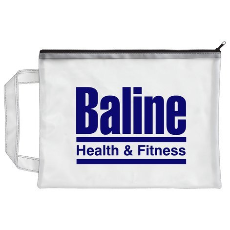 Translucent Accessory Bag w/ Handle | Promotions Now