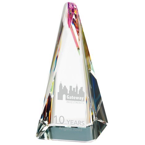 Influential Crystal Award, 6" | Promotions Now