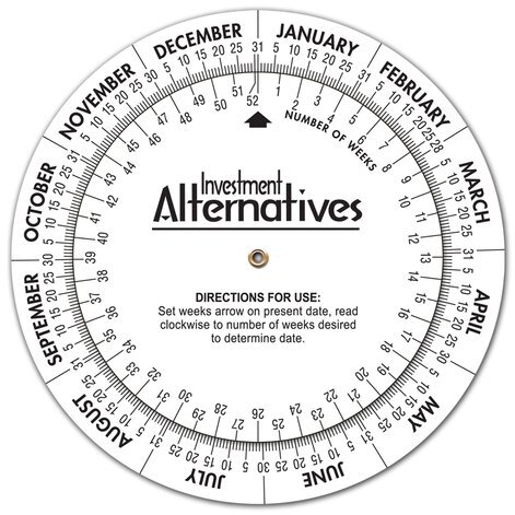 Date Calculator Double Wheel | Promotions Now