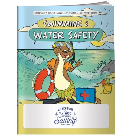 Swimming & Water Safety Coloring & Activity Book | Health Promotions Now