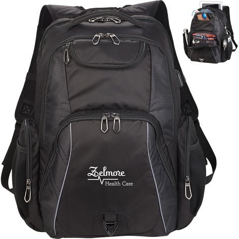 Rainier TSA Dobby Nylon 17" Computer Backpack | Promotions Now