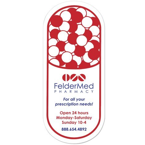 Capsule Shaped Magnet | Foremost Promotions