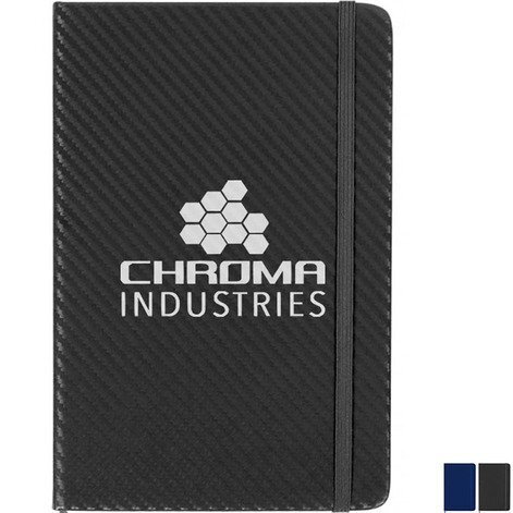 Carbon Fiber Journal Notebook, 5-3/4" x 8-1/4" | Foremost Promotions