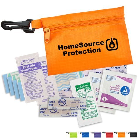 Ripstop First Aid Kit w/ Clip | Foremost Promotions