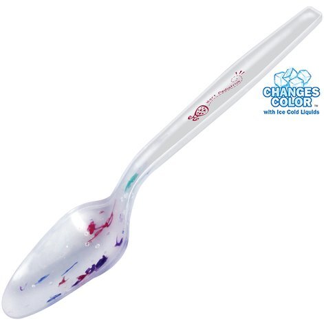 Rainbow Confetti Mood Color Changing Spoon | Promotions Now