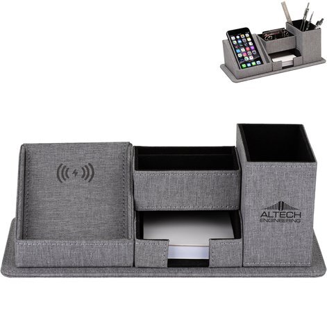 Amridge Wireless Charging Desk Organizer | Promotions Now