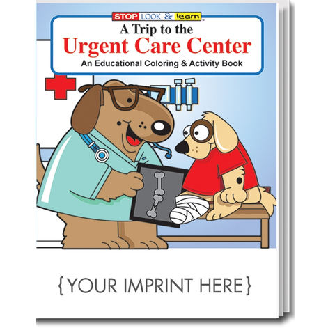 A Trip to the Urgent Care Center Coloring Book | Promotions Now