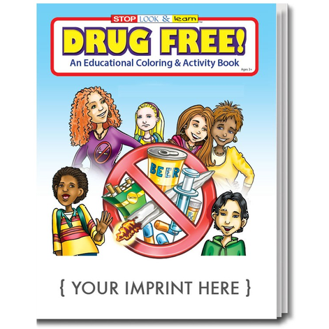 Drug Free Coloring & Activity Book Fun Pack | Foremost Promotions