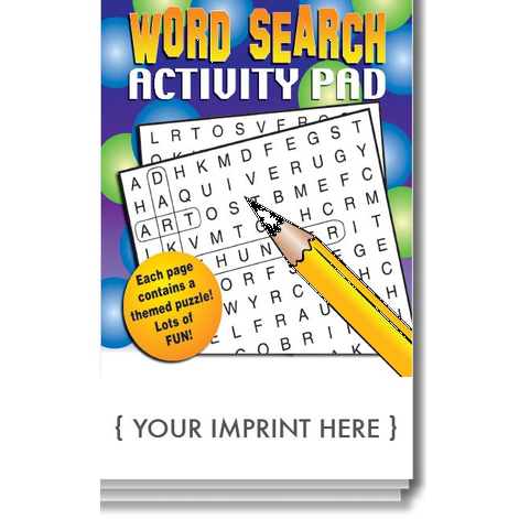 Word Search Activity Pad | Promotions Now