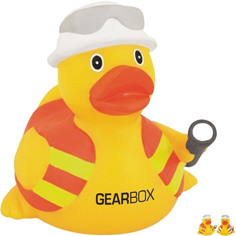 Construction Safety Rubber Duck | Promotions Now