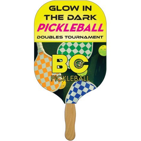 Pickleball Racquet Hand Fan | Promotions Now