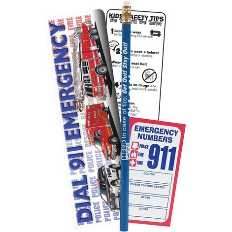 Dial 911 Teaching Aid Kit, Stock | Foremost Promotions