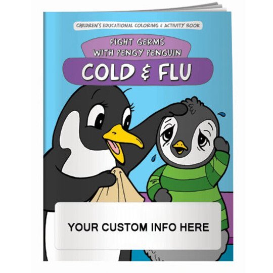 Cold & Flu Coloring & Activity Book | Promotions Now