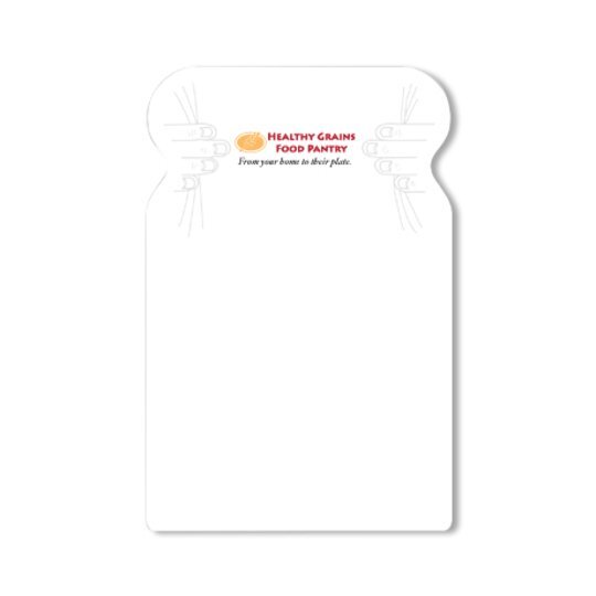 Post-it® XL Custom Printed Die-Cut Notes - Bread Shape | Promotions Now