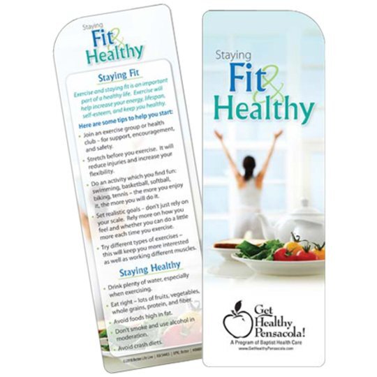 Staying Fit and Healthy Bookmark | Promotions Now