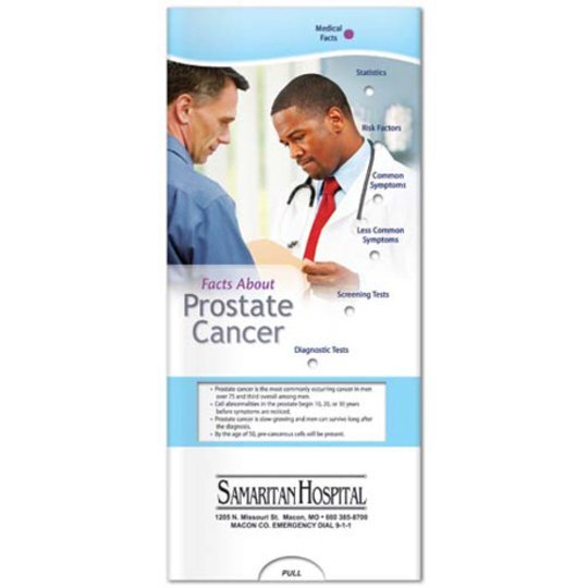 Prostate Cancer Facts Pocket Sliders™ | Health Promotions Now
