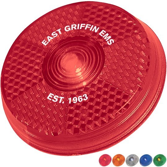 Round Reflective Flasher Safety Light | Foremost Promotions