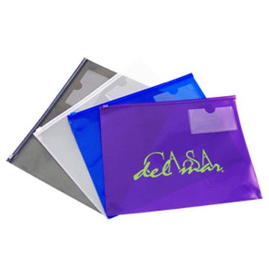 Slide Zip Epoly Envelope, 12-3/4" x 10" | Promotions Now