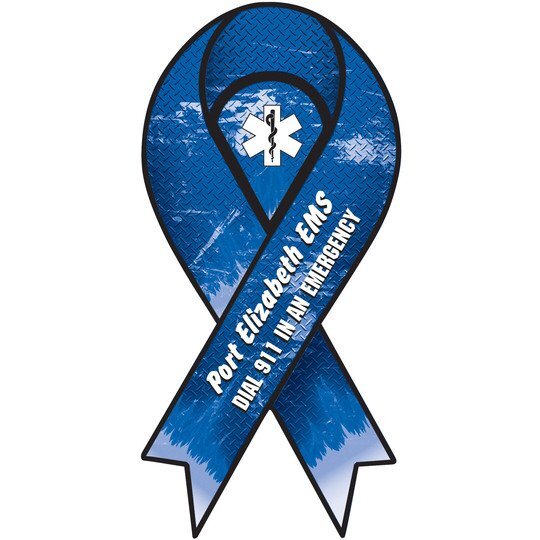 EMS Support Ribbon Auto Magnet | Foremost Promotions