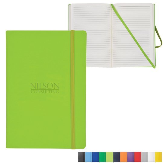NeoSkin® Hard Cover Journal, 5-1/2" x 8-1/4" | Promotions Now