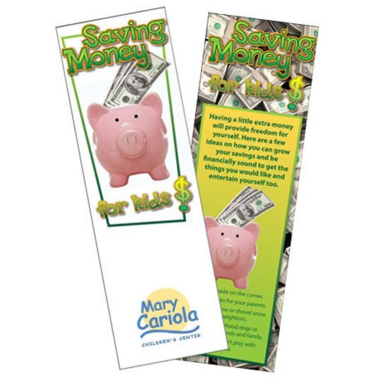 Saving Money for Kids Bookmark | Promotions Now