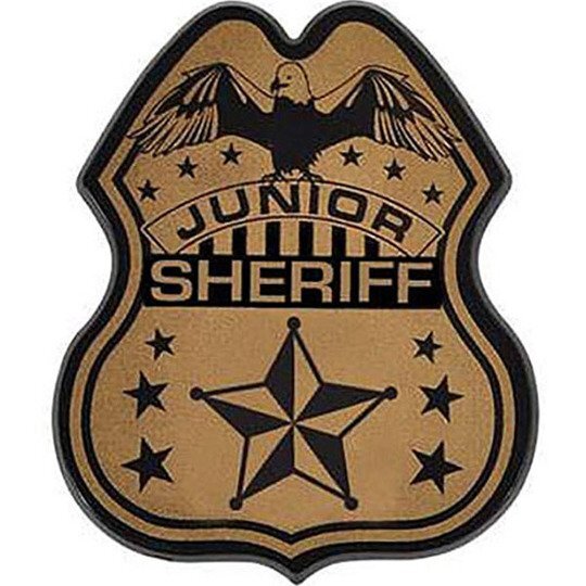 Junior Police Officer Badge, Direct Print | Foremost Promotions