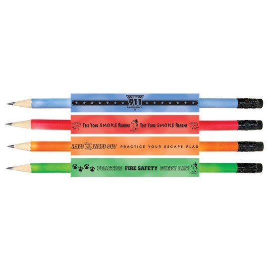 Fire Safety Mood Color Changing Pencil Assortment, Stock | Foremost ...