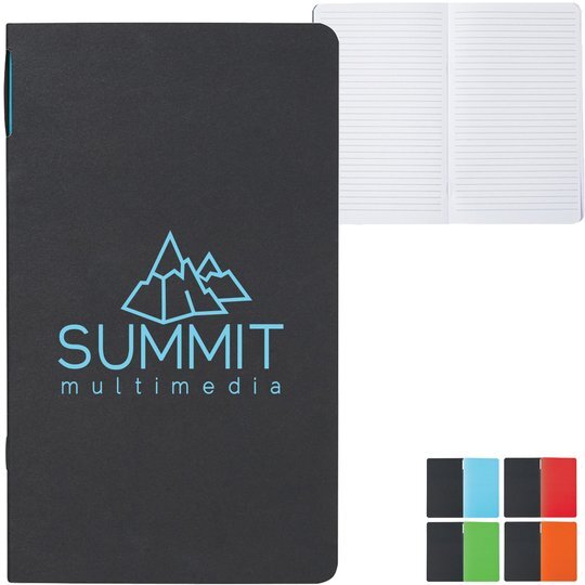 Script Notebook with Accent Color, 5" x 8 ½" | Foremost Promotions