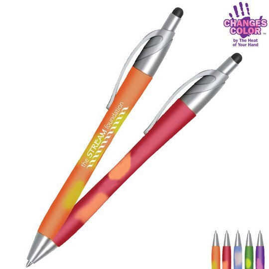 Mood Color Changing Click Stylus Pen | Foremost Promotions