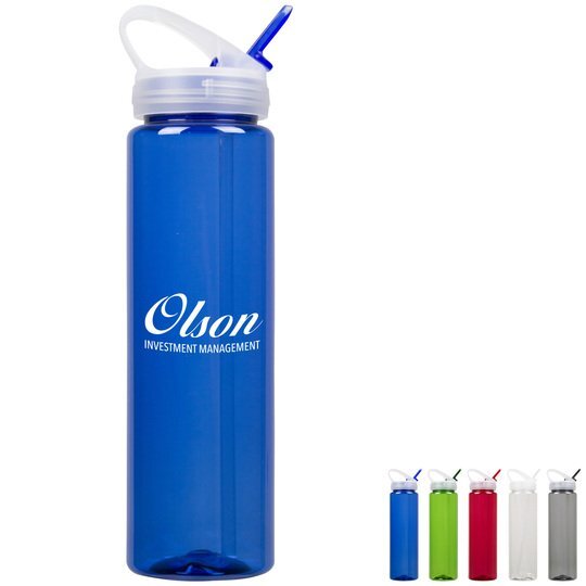 Super Sipper Water Bottle with Straw, 32oz. | Foremost Promotions