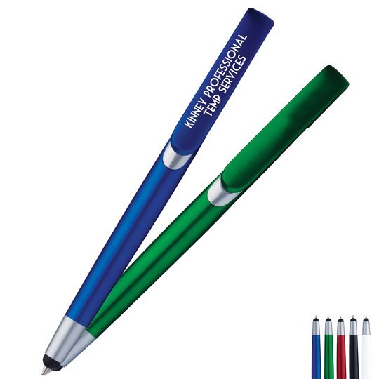 Clipper Click-Action Stylus Pen | Promotions Now